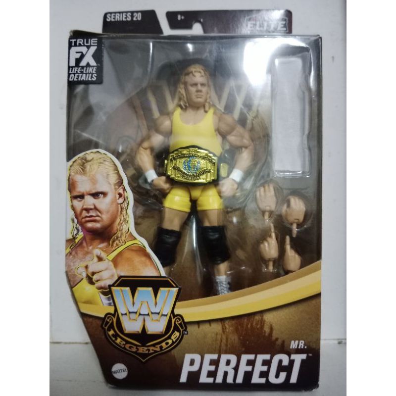 Mattel WWE Elite Legends Series 20 Mr. Perfect Curt Hennig Wrestling ...