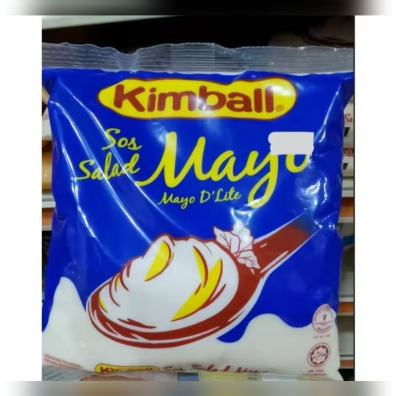 KIMBALL Refill Pack Mayonnaise Mayo D'Lite 1L Sos Salad Mayo | Shopee ...