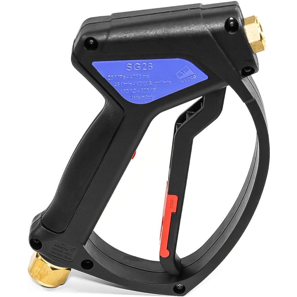 MTM HYDRO PARTS - SG28 EASY HOLD SPRAY GUN W/ STAINLESS STEEL QC ...