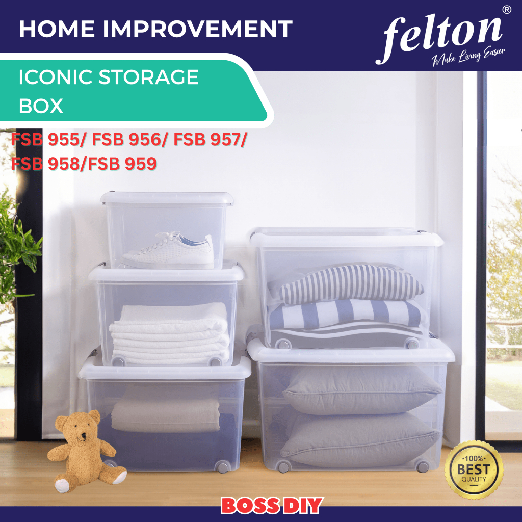 FELTON Iconic Storage Box FSB955 / FSB956 / FSB957 / FSB958 / FSB959 ...