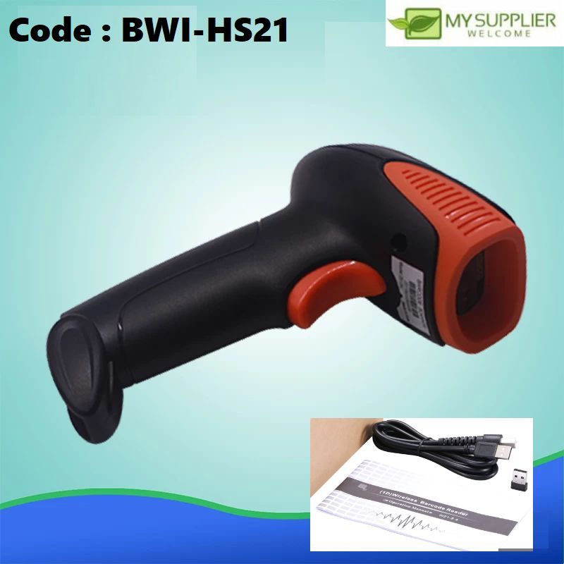 BWI-HS21 DL-X209 Wired Handheld QR Code Barcode Scanner L16*W10*H6cm ...