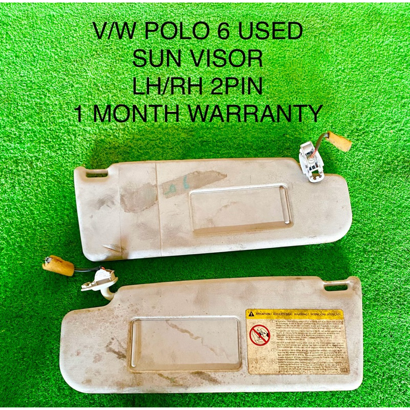 VOLKSWAGEN POLO 6 SUN VISOR LEFT & RIGHT (PRICE FOR 1PCS) | Shopee Malaysia