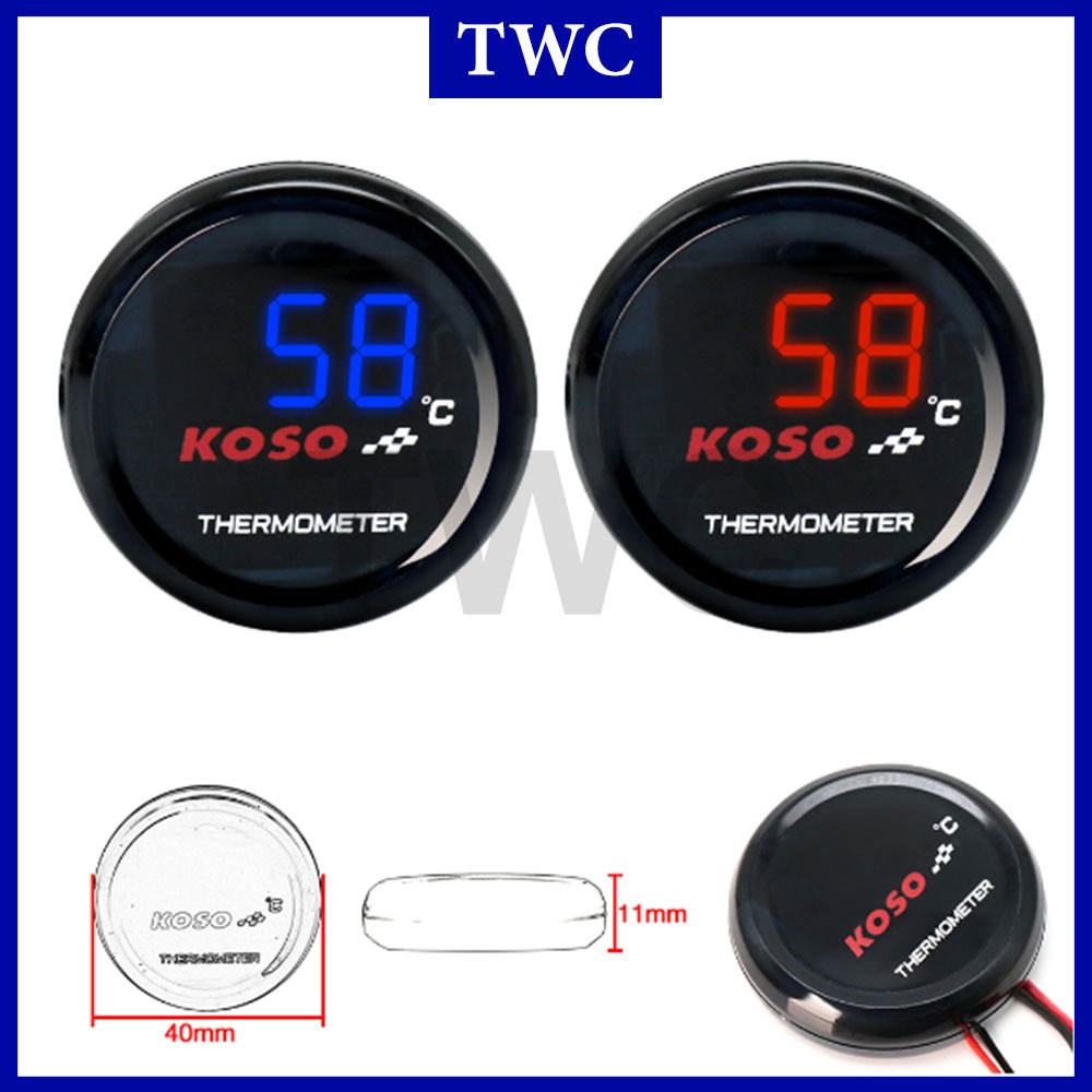 TWC Water Temperature Meter Sensor Thermosensor Thermo Sensor ...