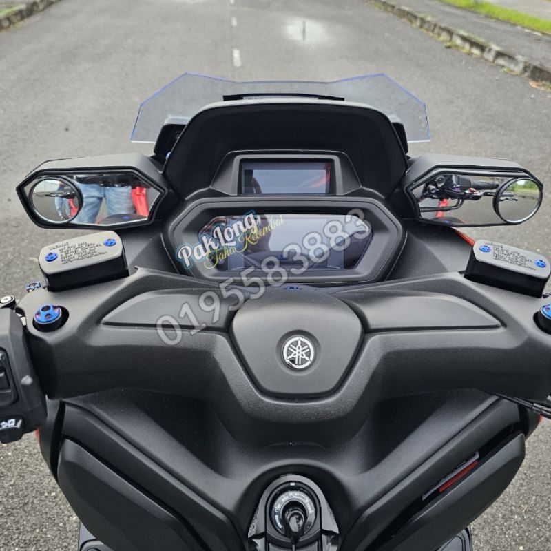 Side Mirror Integrated Yamaha XmaX V2 | Shopee Malaysia