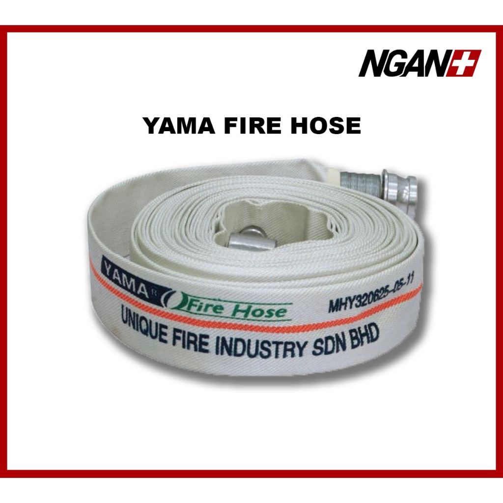 Yama Fire hose 65mm x 30meter 10 BAR / 40mm x 30mm 13bar C/W FEMALE ...