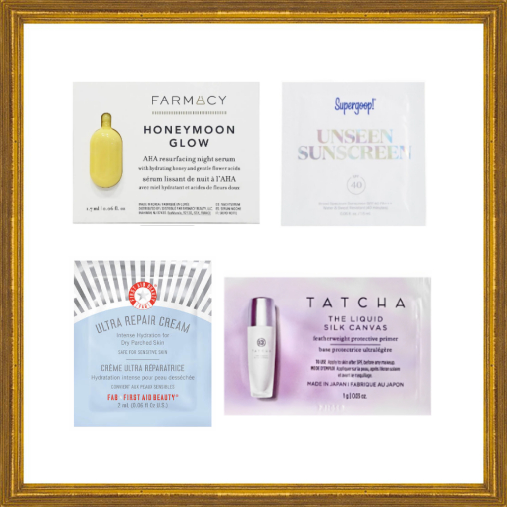 (buy3free1) Assorted skin care samples/ sachet (tatcha , farmacy ...