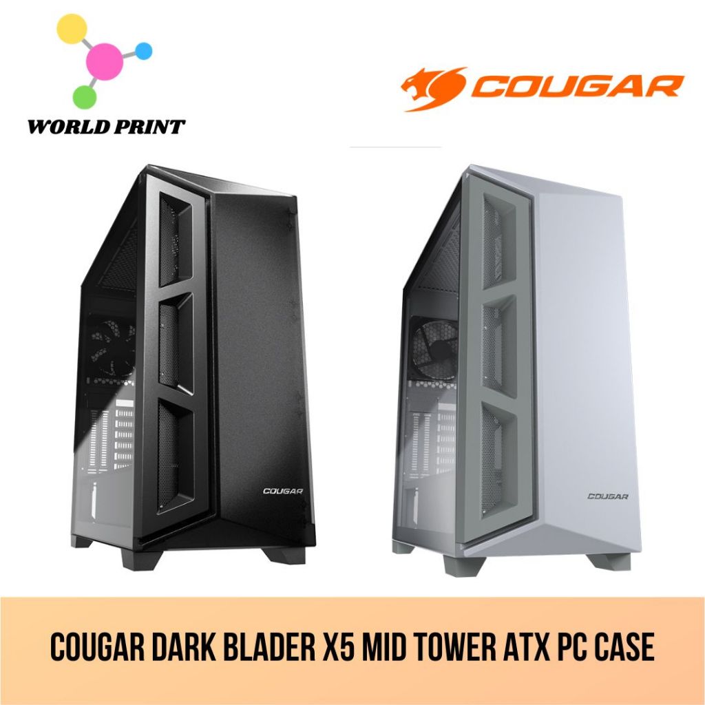 Cougar DARK BLADER X5 Mid Tower ATX PC Case | Shopee Malaysia