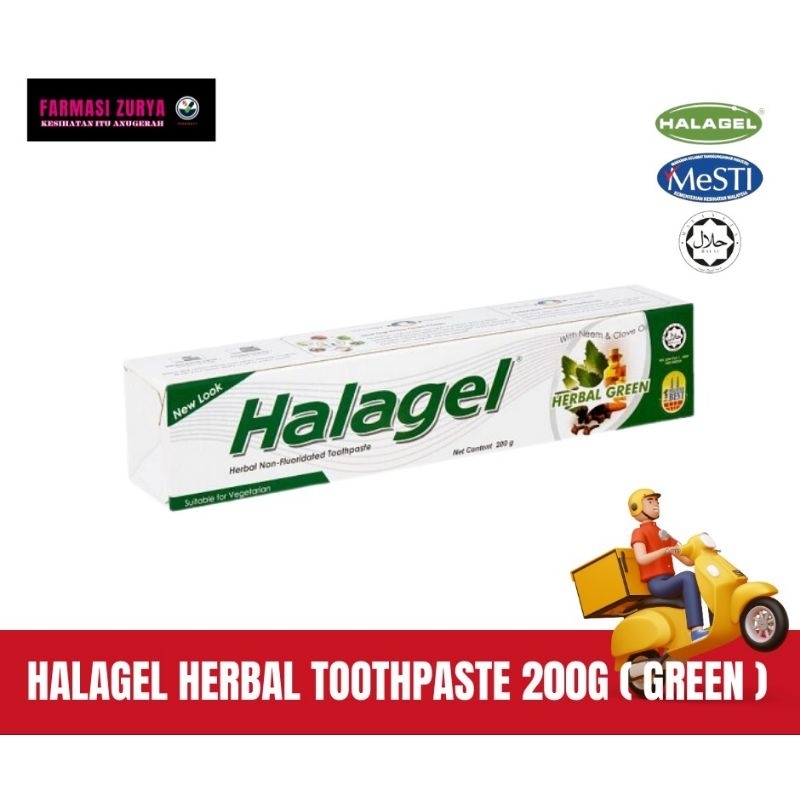 HALAGEL HERBAL TOOTHPASTE 200G | Shopee Malaysia