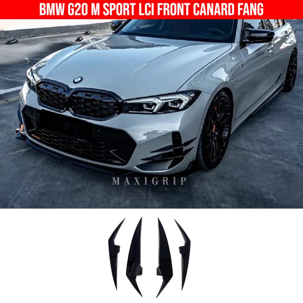 BMW G20 LCI front canard fang decoration cover m sport G20 exterior ...