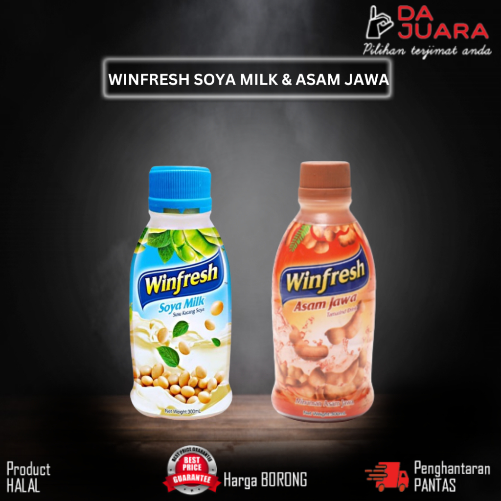 Winfresh Soya Milk & Asam Jawa Drinks 300ML | Shopee Malaysia