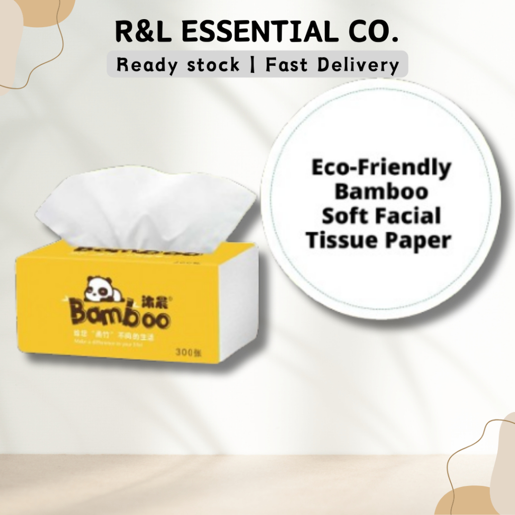 Eco-Friendly Bamboo Soft Facial Tissue Paper | Highly Absorption, Soft ...