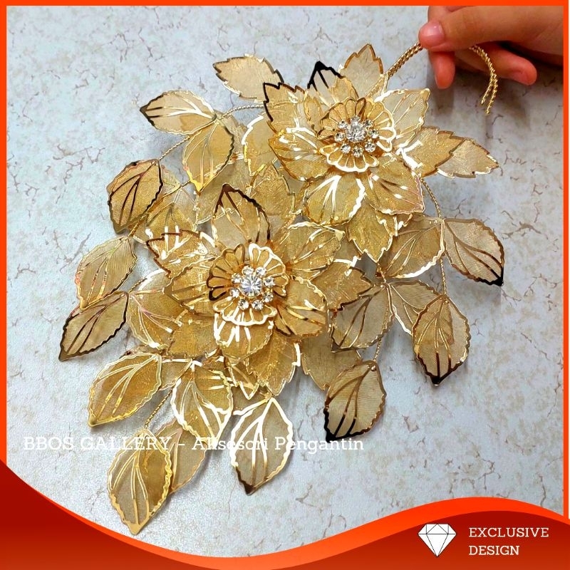 AKSESORI TRADISIONAL PENGANTIN Bunga Tangan Besi | Shopee Malaysia