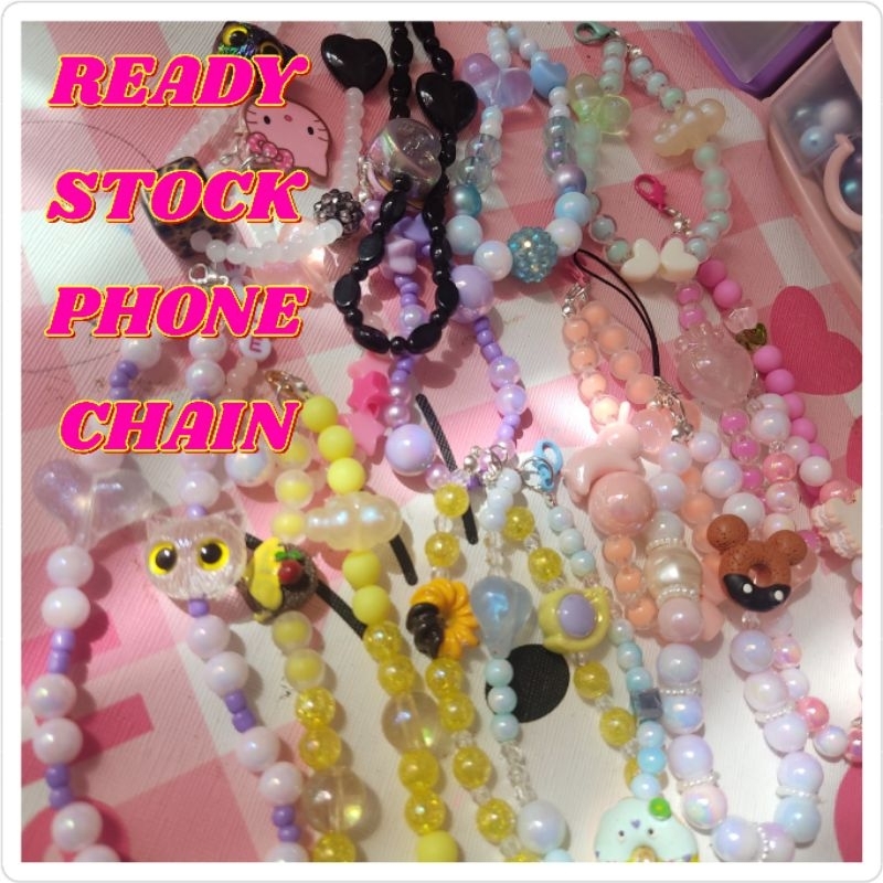 PHONE CHAIN READY MADE | Shopee Malaysia