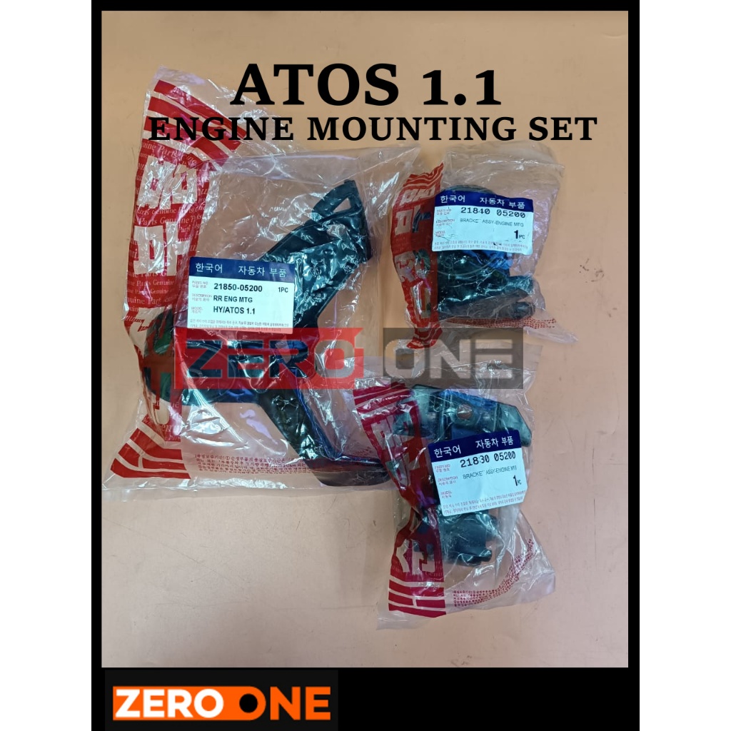 HYUNDAI ATOS 1.1 ENGINE MOUNTING SET | Shopee Malaysia