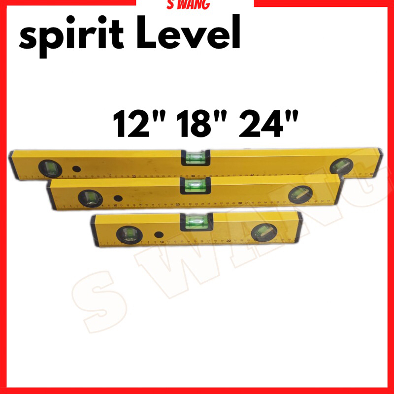 ALUMINIUM SPIRIT LEVEL / ALUMINIUM WATER LEVEL / SPIRIT LEVEL RULER ...