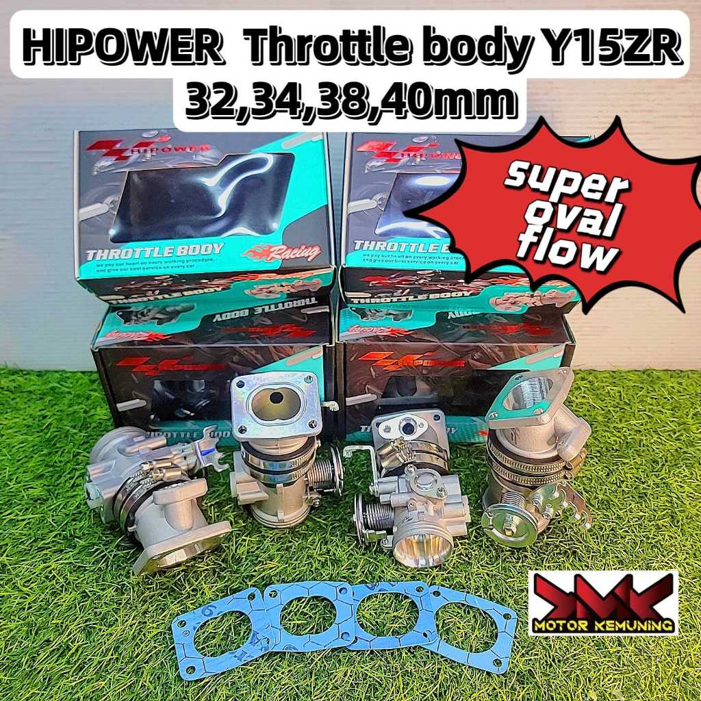 Y15ZR HIPOWER RACING THROTTLE BODY 32/34/36/38/40MM THROTTLEBODY HI ...