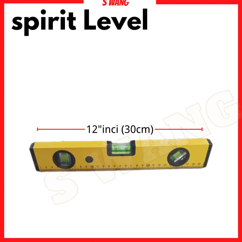 ALUMINIUM SPIRIT LEVEL / ALUMINIUM WATER LEVEL / SPIRIT LEVEL RULER ...
