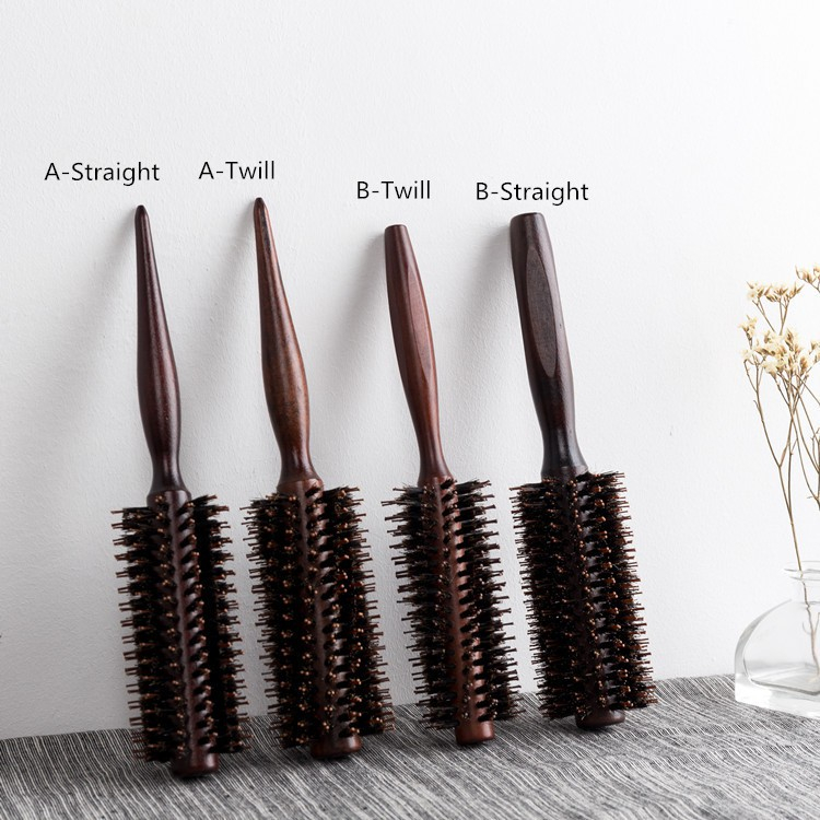 Hair Comb,Wooden Rolling Hair Brush, Sandalwood Hair Comb, Anti-Static ...