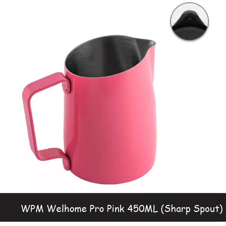 (Ready Stock)WPM Welhome Pro Milk Pitcher Professional Latte Art Pouring 300ml 450ml 500ml ...