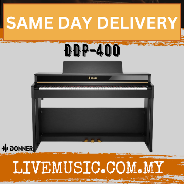 Donner DDP-400 Professional 88-Key Progressive Hammer Action Weighted ...