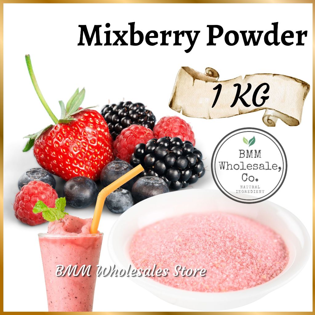 Mixberry / Mixberries / Mix Berry / Mix Berries Powder - Strawberry ...