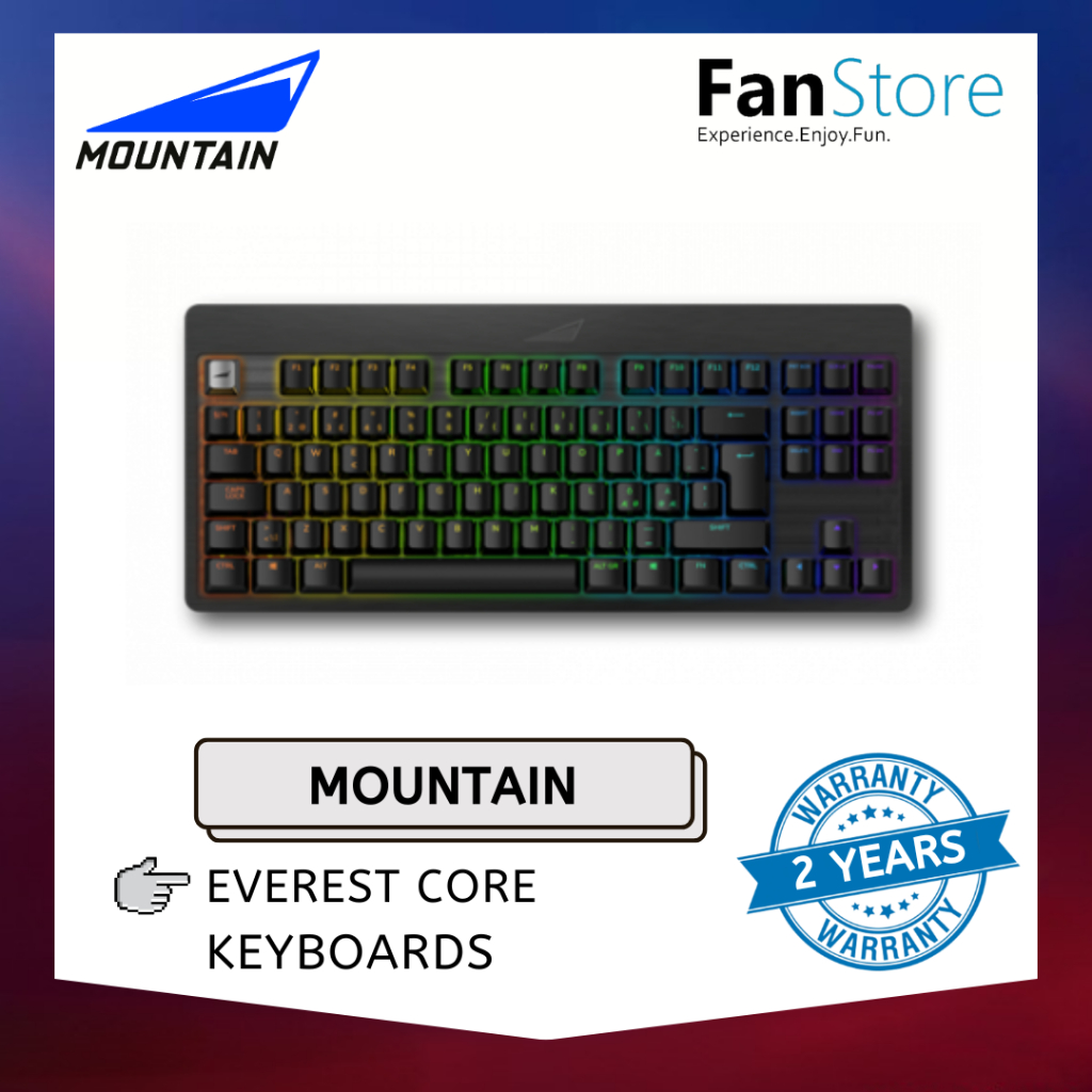 FANSTORE MOUNTAIN Everest Core Black TKL Aluminum Mechanical Gaming ...