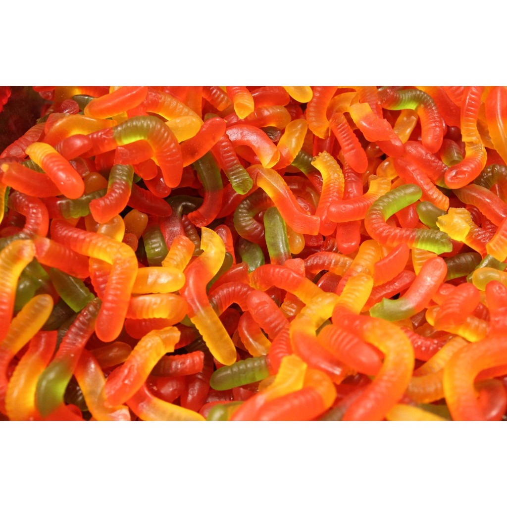 [75g / 100g / 250g] HALAL Turkey Sweet Gummy Wriggle Worm 霓虹虫虫软糖 ...