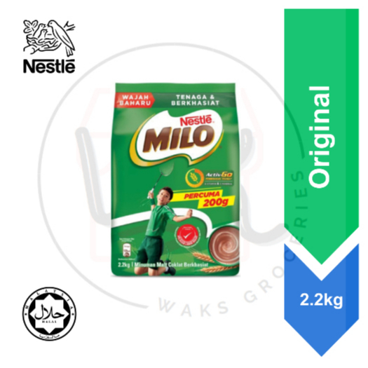 MILO Active Go Softpack 2kg + Free 200g | Shopee Malaysia