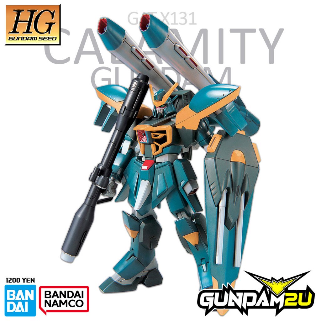 BANDAI HG 1/144 Calamity Gundam - High Grade R08 Gundam SEED Plastic ...