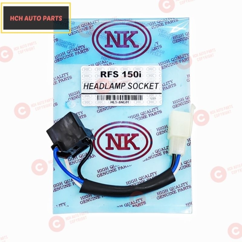 HEAD LAMP SOCKET ASSY - BENELLI - RFS 150i/ R18i/ RFS (NK) | Shopee ...