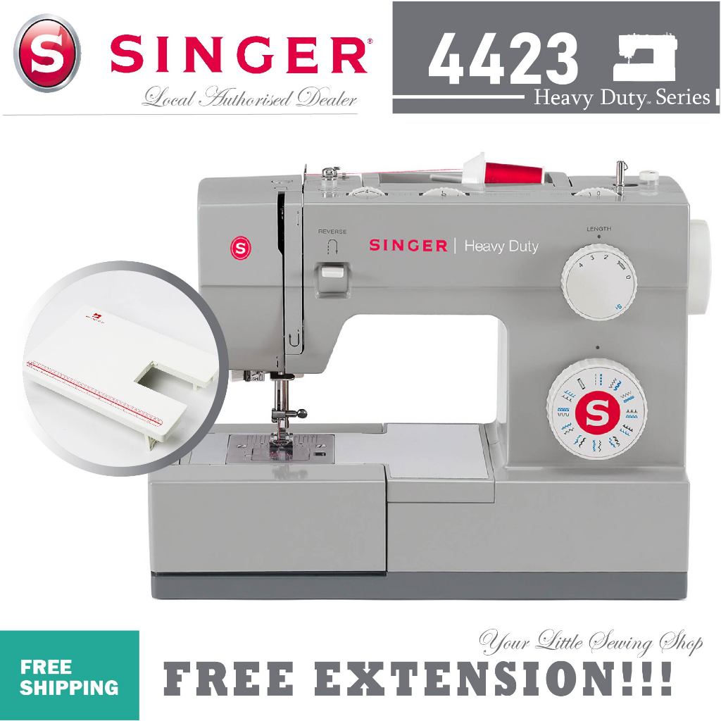 SINGER 4423 HEAVY DUTY EXTRA SEWING SPEED WITH METAL FRAME | Shopee ...