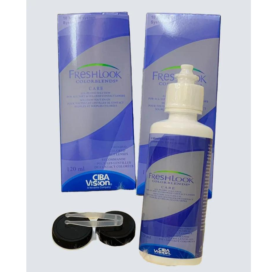 Multi Purpose Solution Contact Lens lenses 120ML by Freshlook Air cuci ...