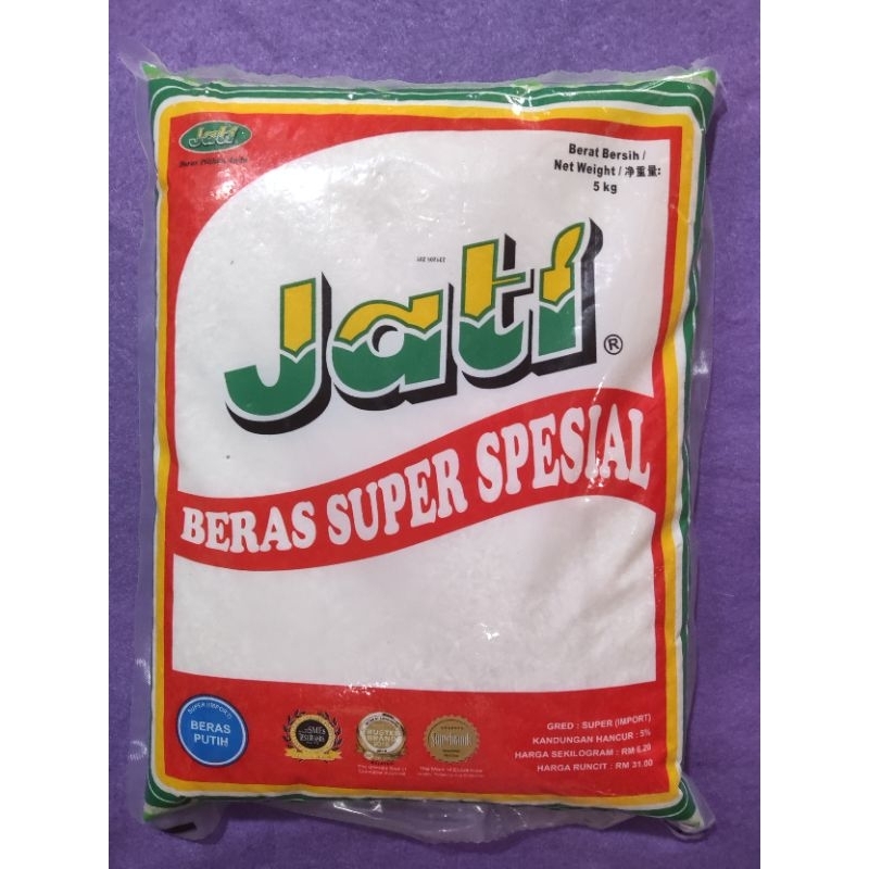 Serba Wangi ~ Jati Beras Super Special 5kilo | Shopee Malaysia