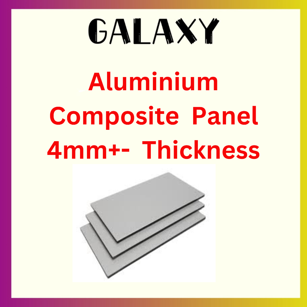 ACP Aluminium Composite Panel Width 4FT - 4mm+- Thickness ( Custom Size ...