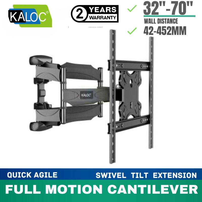 KALOC ULTRA STRONG X8 32" 40" 55" 65" 70" 75" 85" SLIM WALL MOUNT LED ...