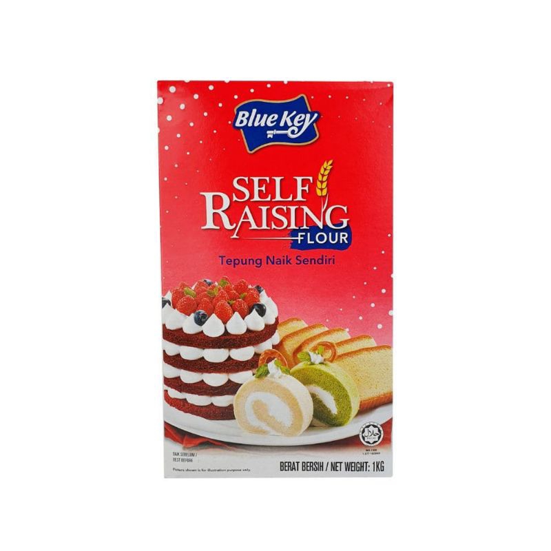 Tepung blue key Self raising 1kg tepung naik sendiri | Shopee Malaysia