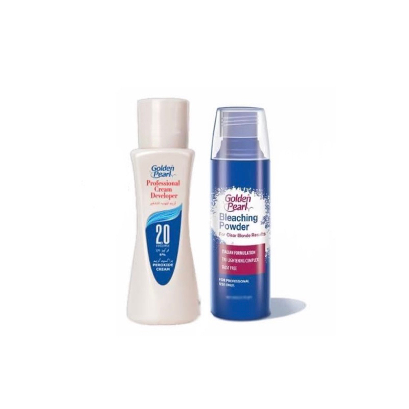Golden Pearl Bleaching Powder Cream Developer | Shopee Malaysia