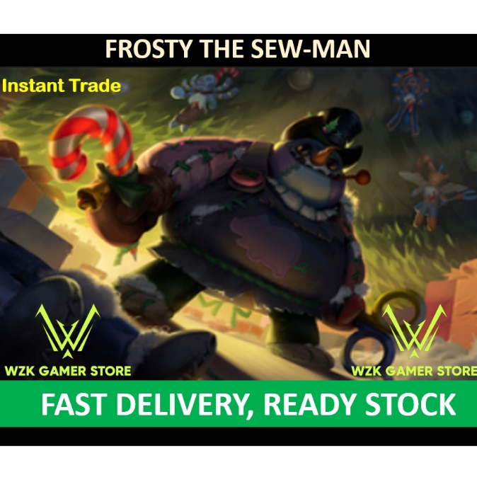 【Instant Trade】NEW DOTA2 Frosty the Sew-Man (Pudge Persona) [NO NEED ...