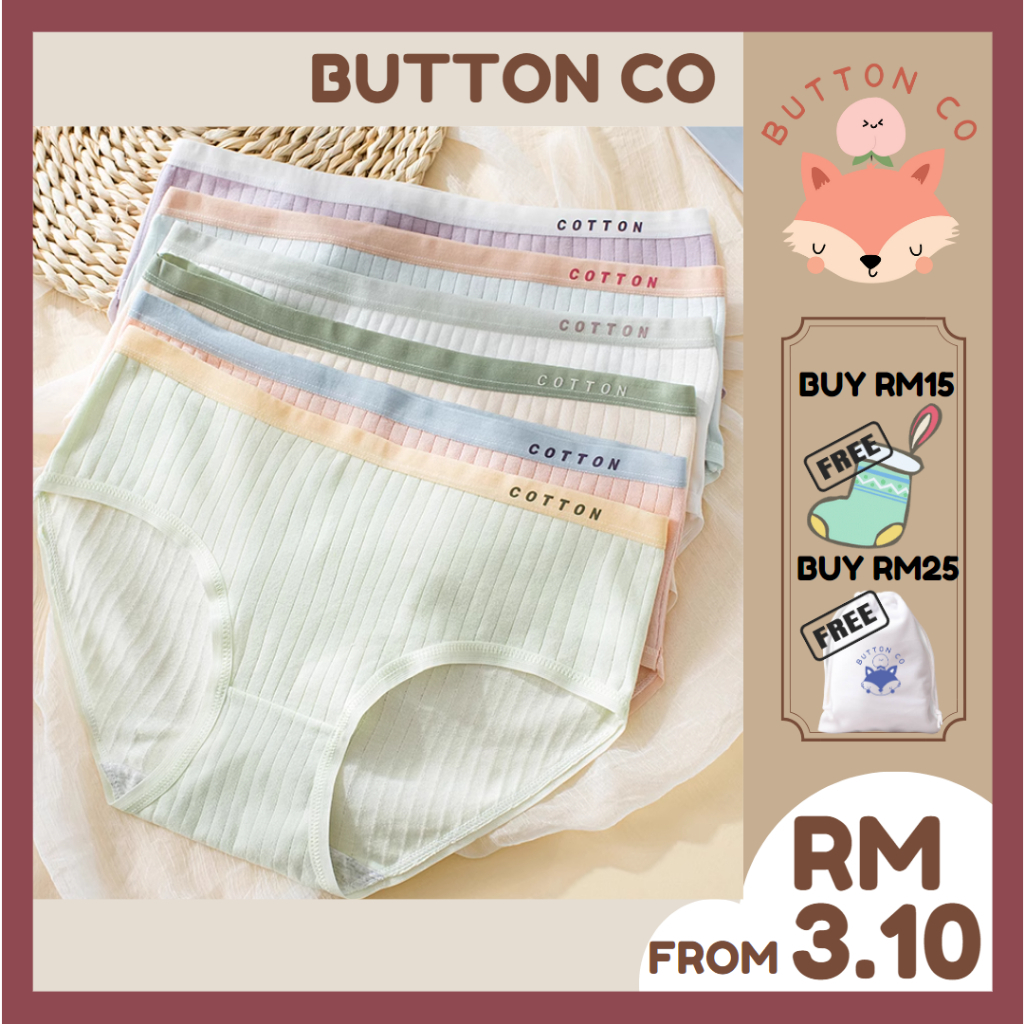 NO.310 BUTTON CO WOMEN PANTIES SPENDER UNDERWEAR SELUAR DALAM WANITA ...
