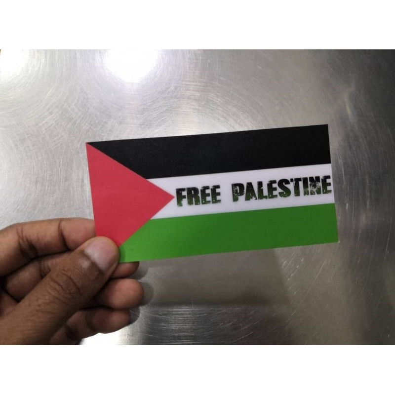 Sticker Bendera Palestine (Laminated) | Shopee Malaysia
