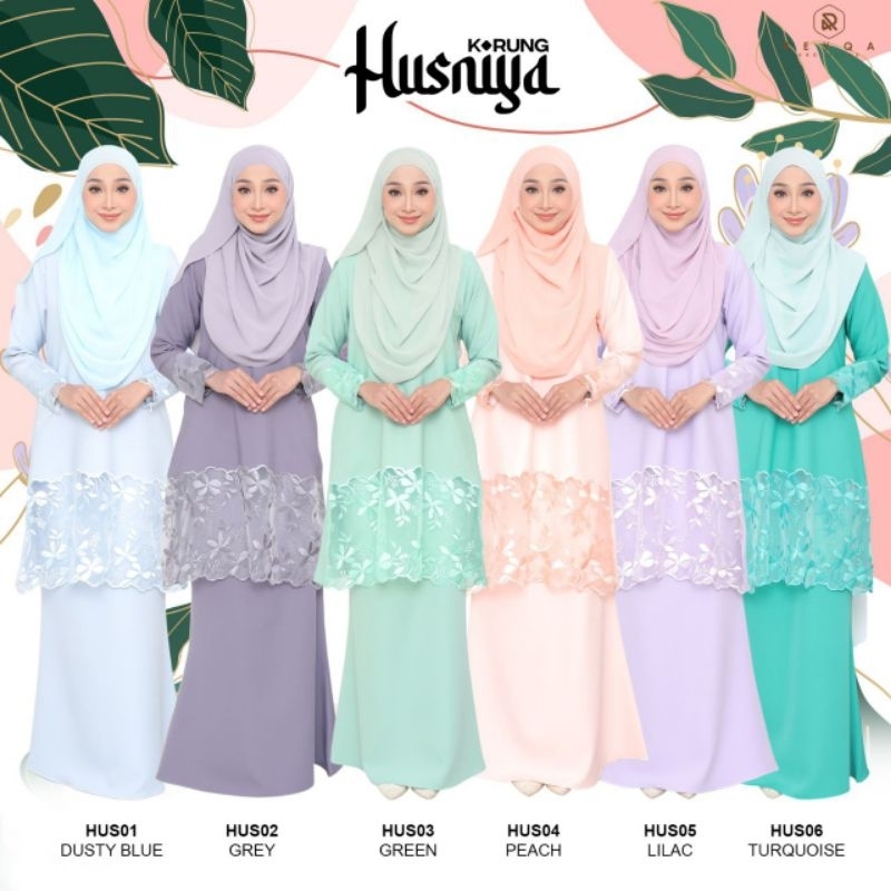 [Baju Raya 2024] Kurung Husniya | Shopee Malaysia