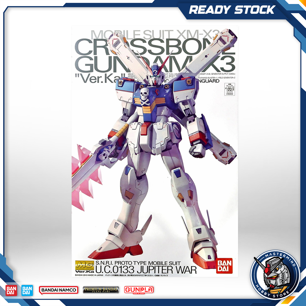 (Ready Stock) BANDAI MG 1/100 Crossbone Gundam X3 Ver.Ka | Premium ...