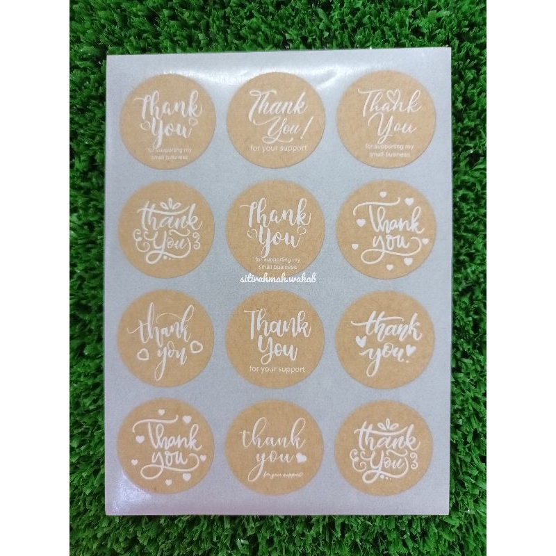 Sticker Mini " Thank You " | Shopee Malaysia