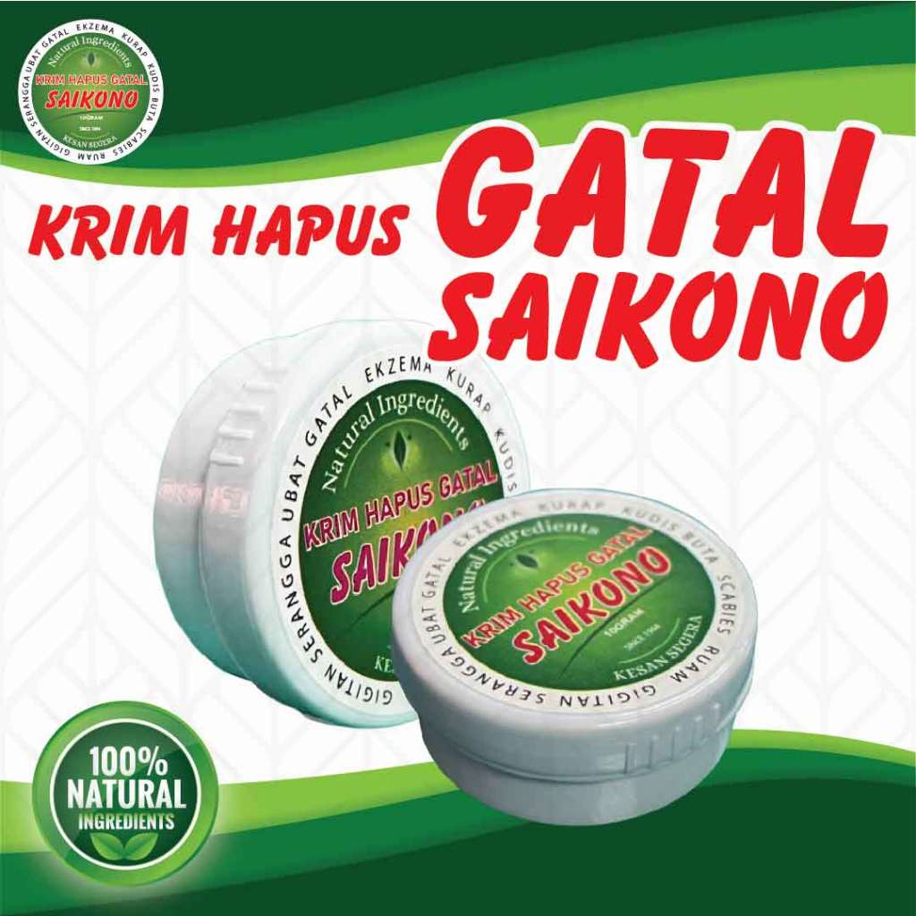 Cream Hapus Gatai Saikono Waterbased | Shopee Malaysia