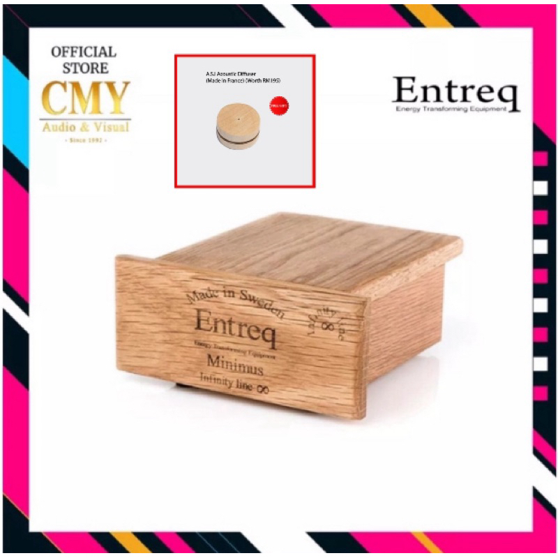 Entreq Minimus Infinity Ground Box (Made In Sweden) | Shopee Malaysia