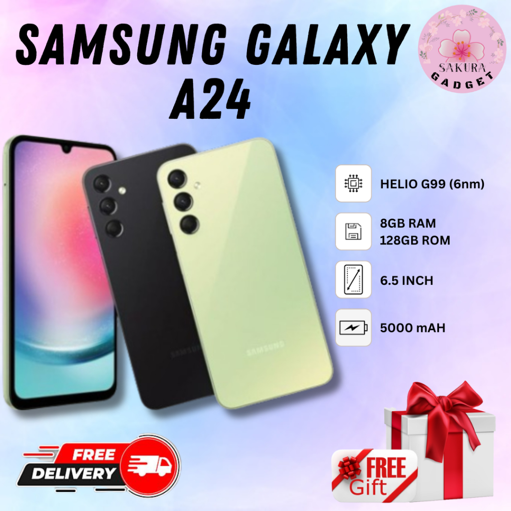 ORIGINAL SAM GALAXY A24 (8GB+128GB ROM) 6.5 INCH Super AMOLED | READY ...