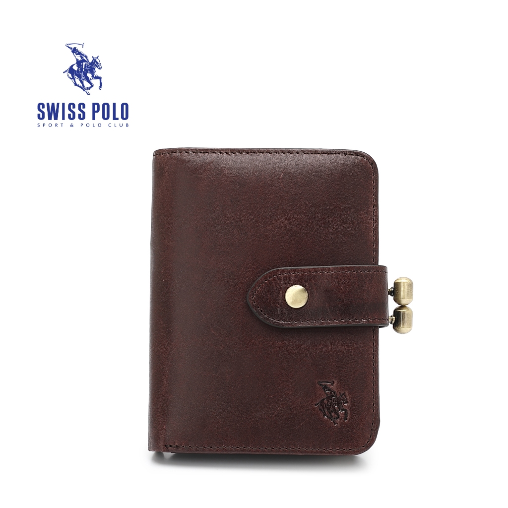 SWISS POLO Genuine Leather Short RFID Wallet - Multi Colour SW 198 ...