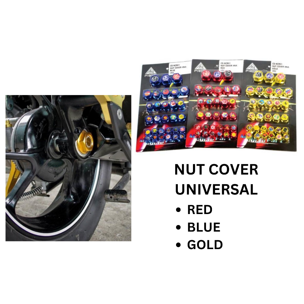 MOTOR NUT COVER SCREW BOLT COVER TOPI PENUTUP SKRU COVER SET UNIVERSAL ...