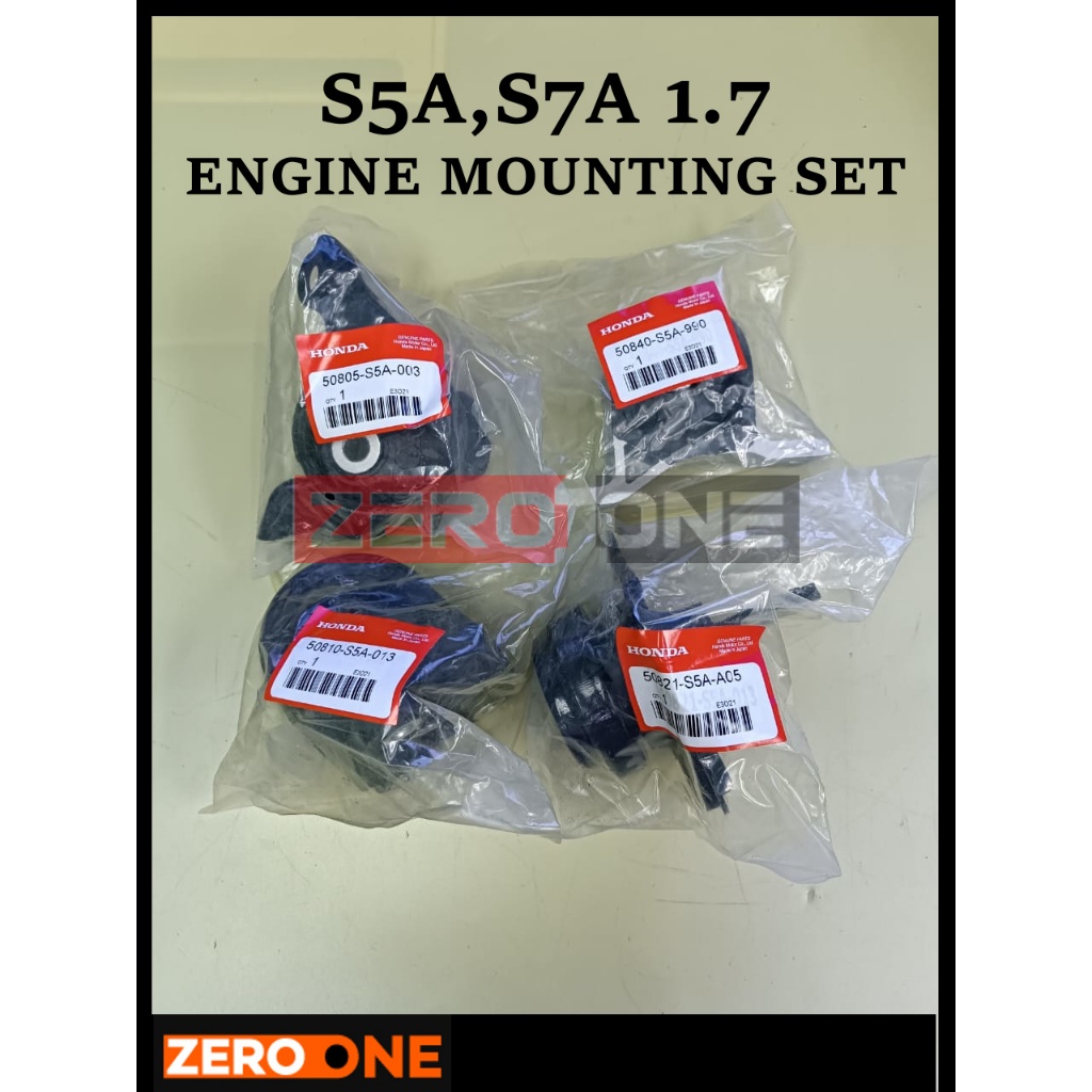 HONDA S5A,S7A 1.7 ENGINE MOUNTING SET | Shopee Malaysia