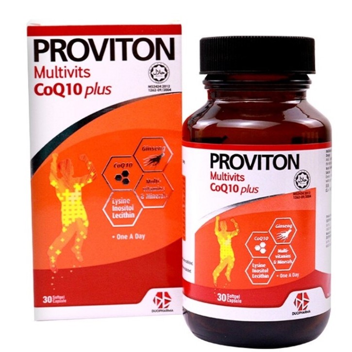 Proviton Multivits CoQ10 Plus Softgel Capsules 30's | Shopee Malaysia